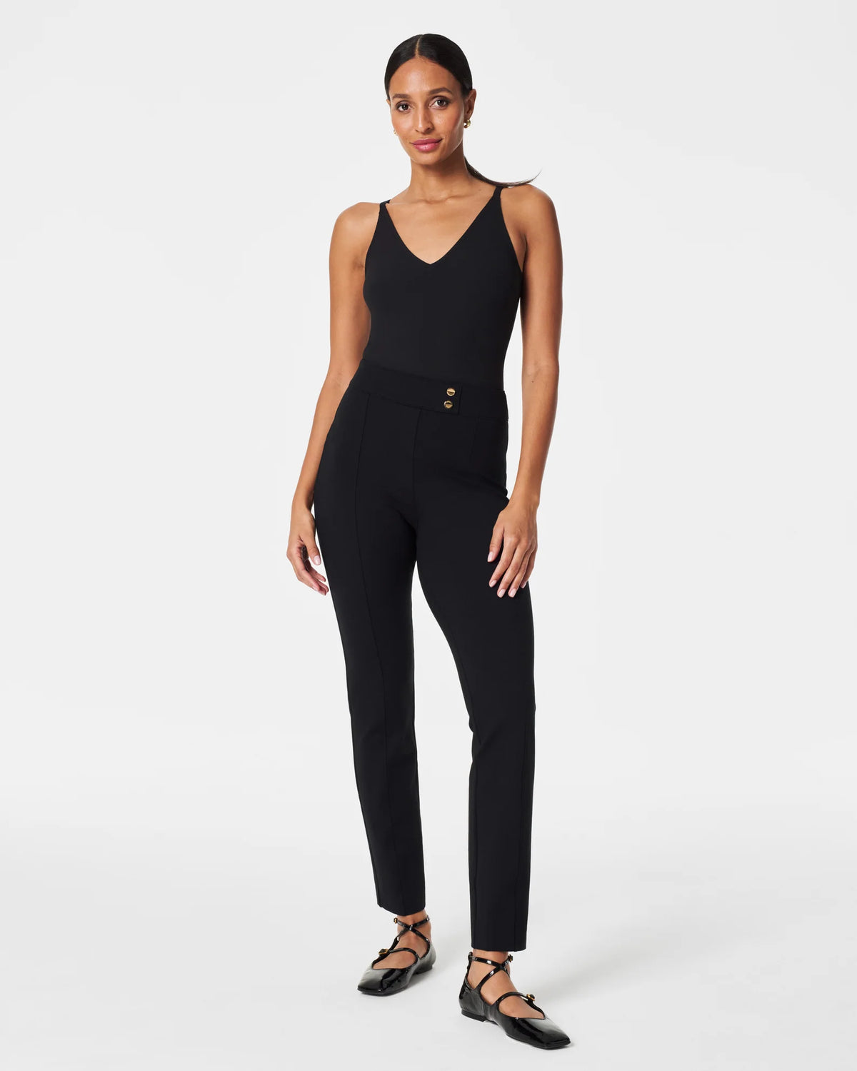 Suit Yourself V-Neck Ribbed Bodysuit — Wooden Nickel