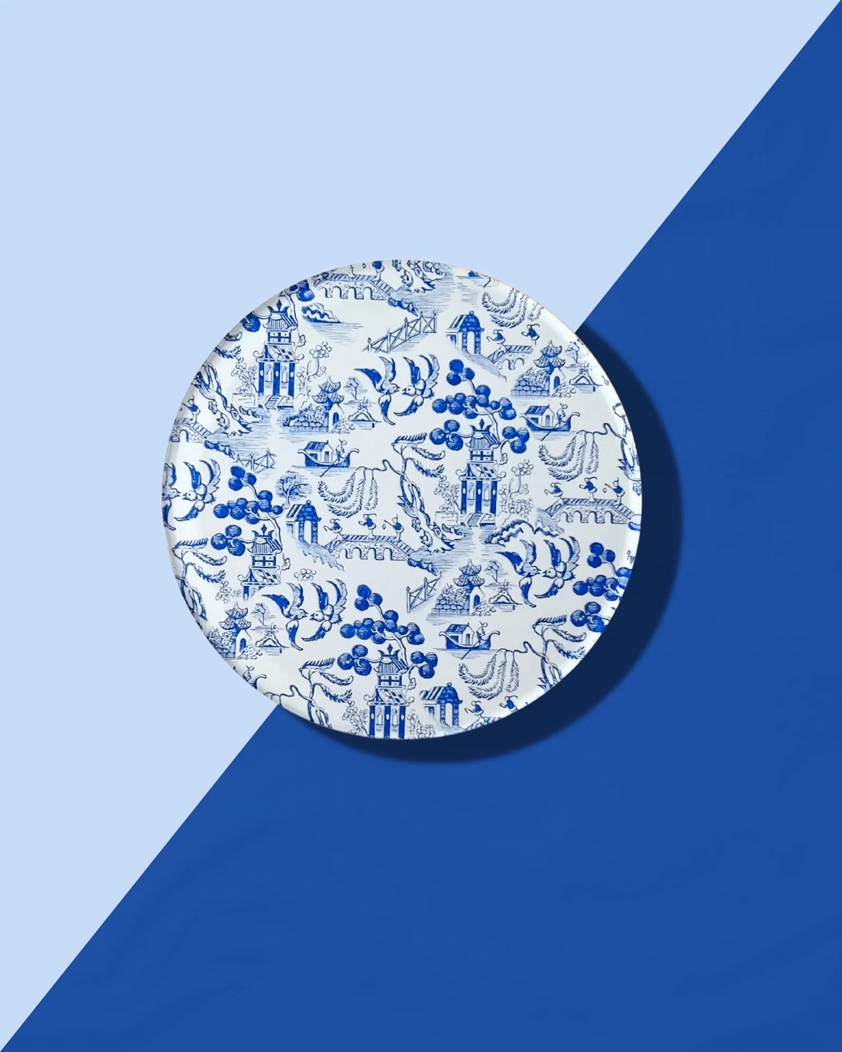 Chinoiserie Coaster — Wooden Nickel